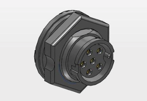 What is a Panel Mount Receptacle?